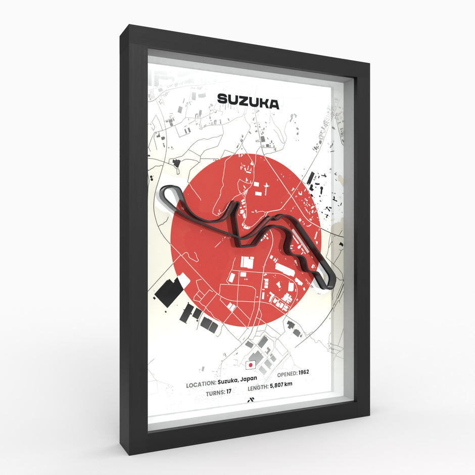 AP10 Studios I 3D racetrack poster I The gift for motorsport fans